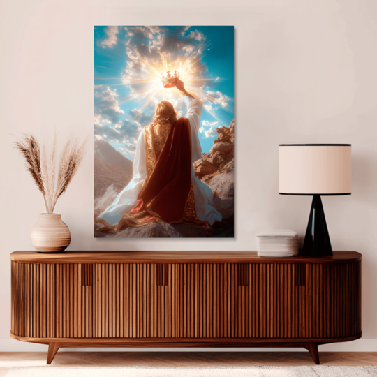 LUZ DE RENDICIÓN (1 REYES 9:1-9) CUADRO DECORATIVO – Arte Divino MX
