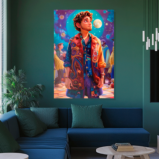 JOSÉ EL SOÑADOR (GÉNESIS 37:3-6) CUADRO DECORATIVO – Arte Divino MX