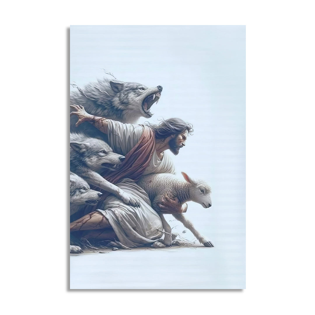 "JESÚS DEFENSOR" cuadro decorativo – Arte Divino MX