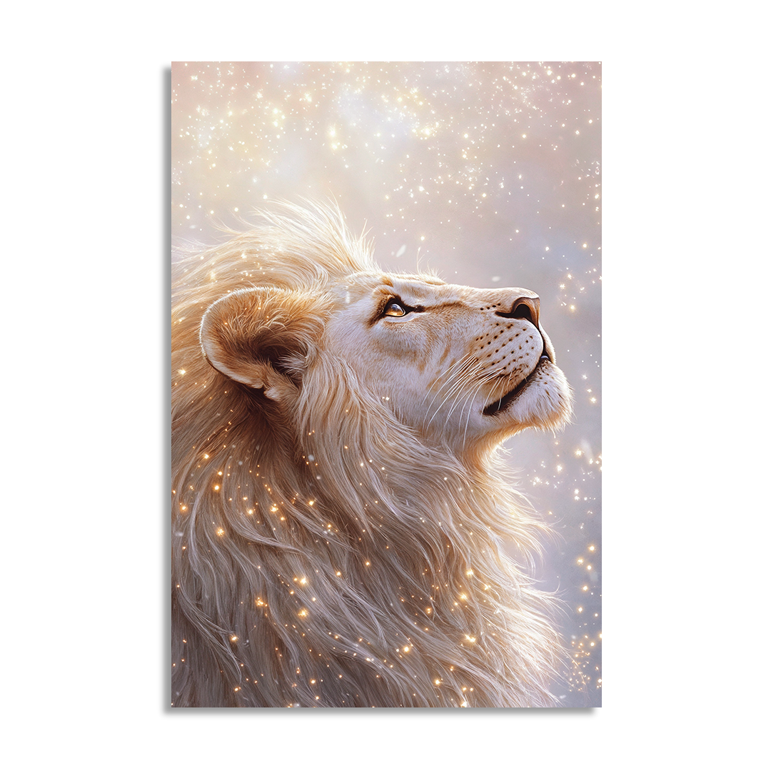 "LEÓN DE DIOS" cuadro decorativo – Arte Divino MX